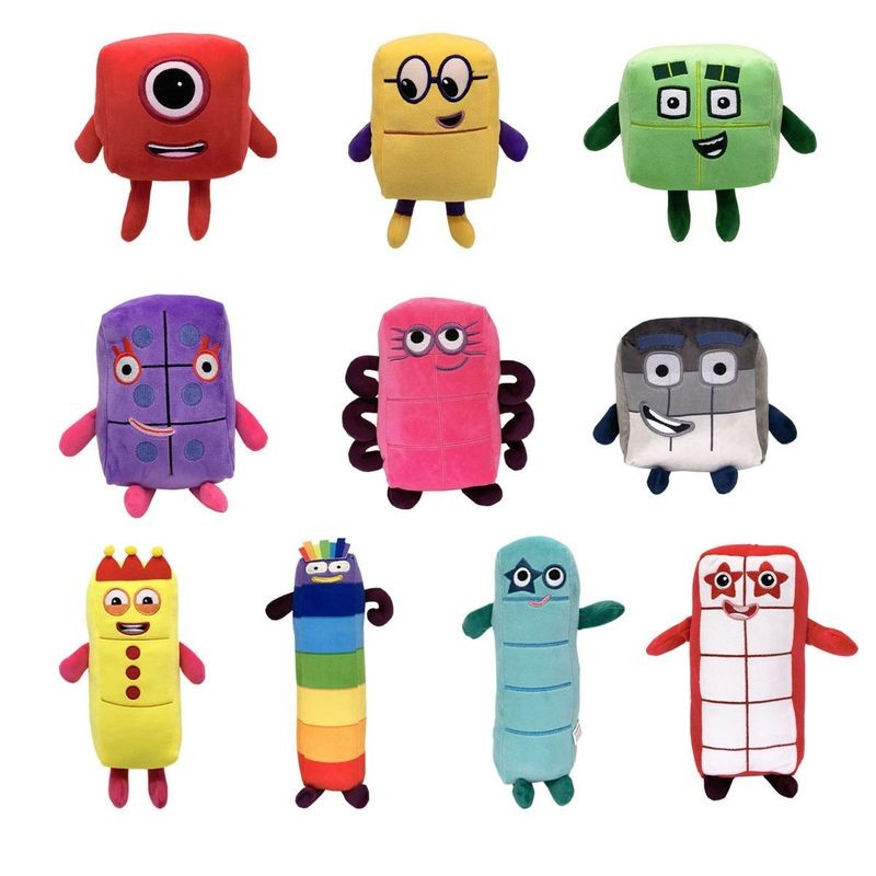 Number Blocks numberblocks Plush Toys Dolls Dolls Educational Animation ...