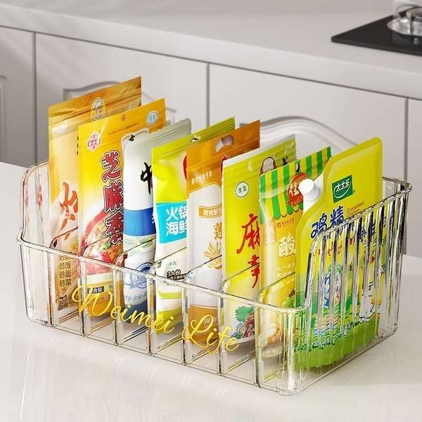 Kotak simpanan rempah Pusi, isi rumah dapur, grid pelbagai fungsi ...