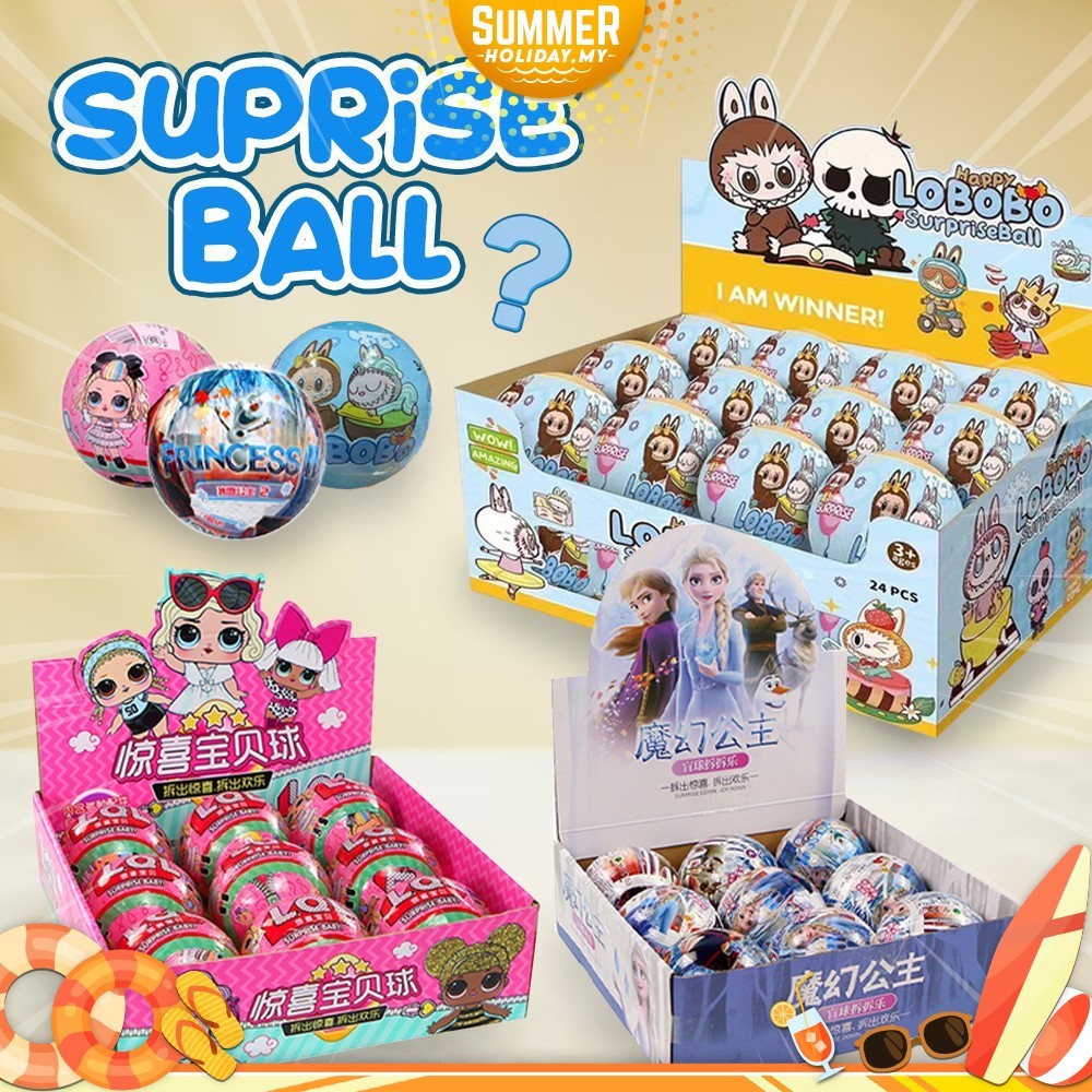 [RANDOM] Happy Labobo Frozen Princess Elsa Lol Suprise Ball Egg Doll ...