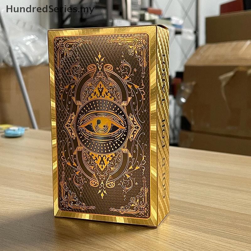 [HundredSeries] Golden Tarot Deck For Work With Guide Book Prophet ...