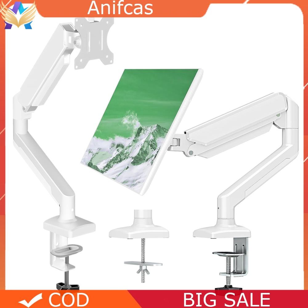 Single Monitor Arm Adjustable Gas Spring Single Monitor Bracket for ...