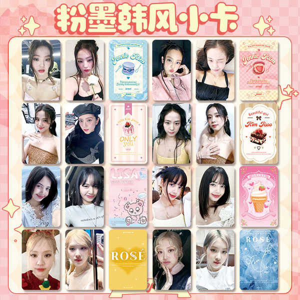 blackpink blackpink photocard blackpink card Dakwat Serbuk BP BLACKPINK ...