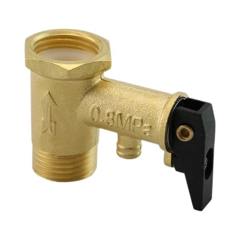 Safety Valve Universal Electric Water Heater Accessories 0.8mp Pressure ...