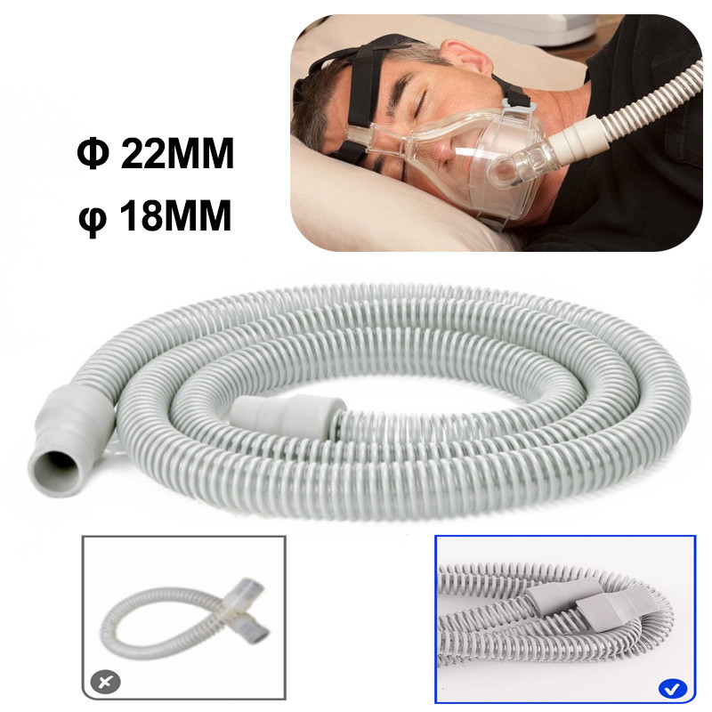 Universal CPAP Tubing CPAP APAP BiPAP Respirator Tubing Length 180cm ...