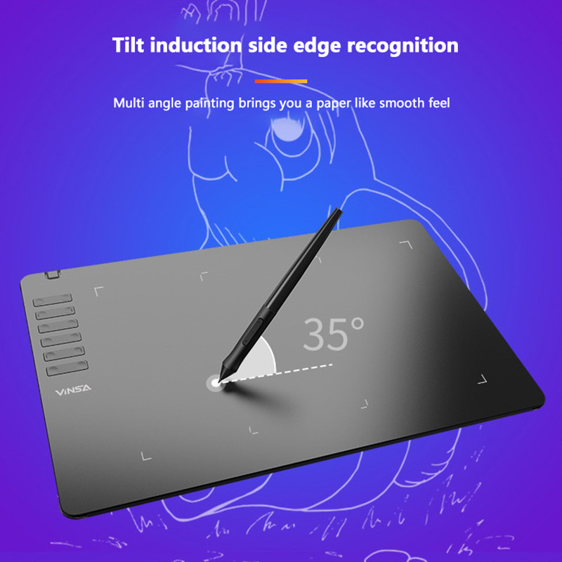 [NAY] Graphics Drawing Tablet Digital Pen Pad Wrig Drawing Board For ...
