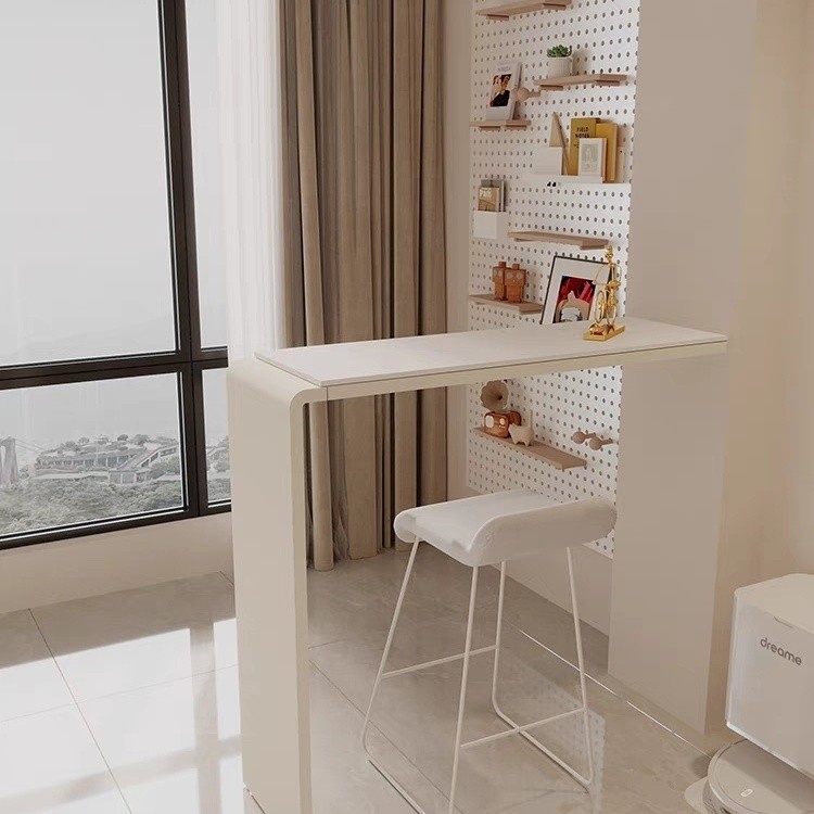 Bar table Set meja bar makan Stool High chair Kerusi tinggi stylish ...