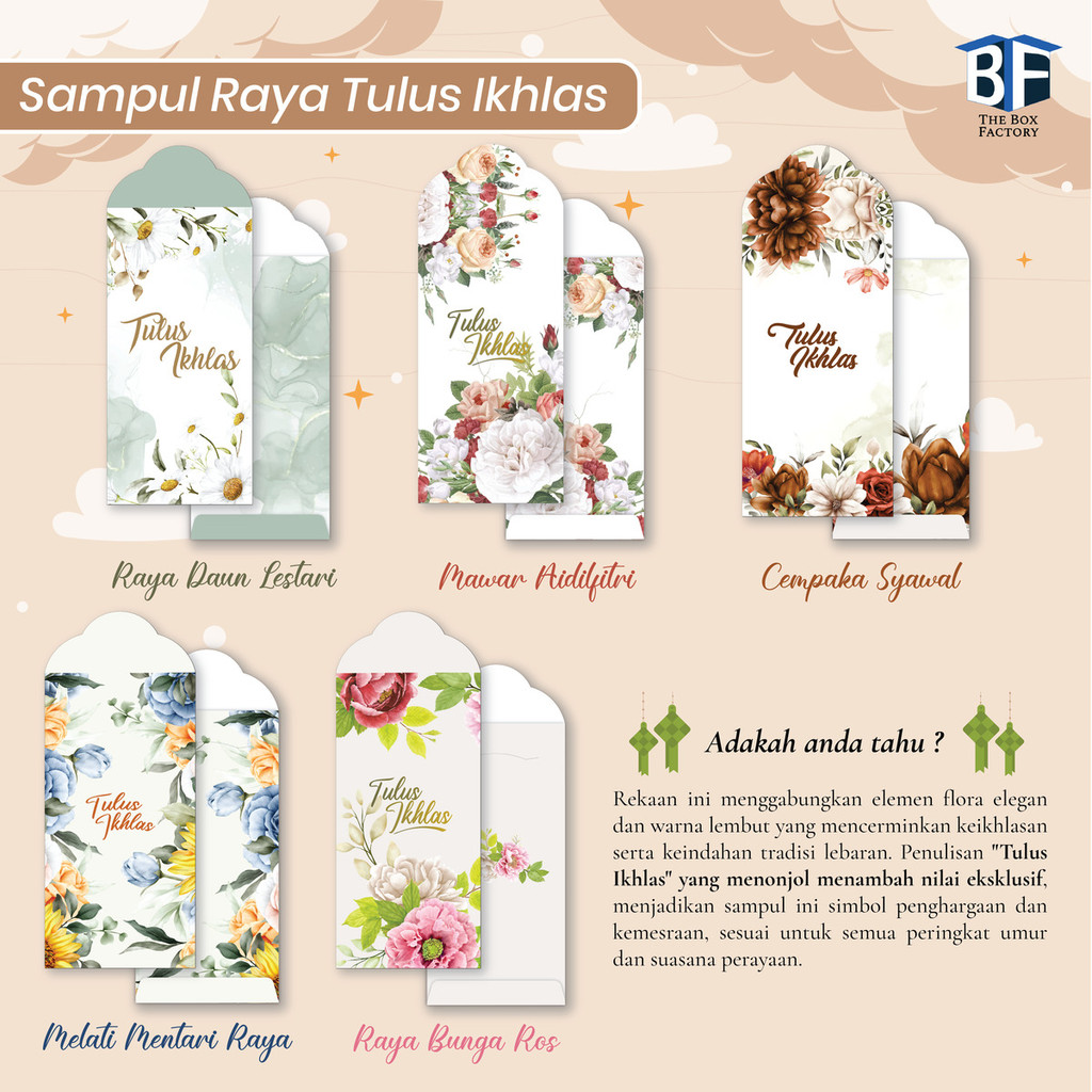 2025 [10pcs] Minimalist SAMPUL DUIT RAYA VIRAL Sampul Exclusive ANG PAU ...