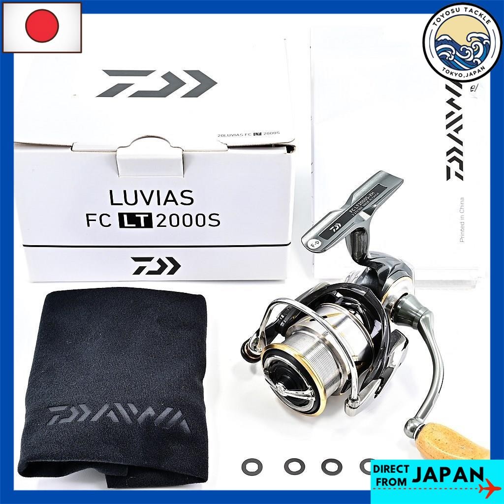DAIWA 20 LUVIAS FC LT 2000S/SLPW cork knob clear installed/spinning reel/A [Preloved/Direct from ...