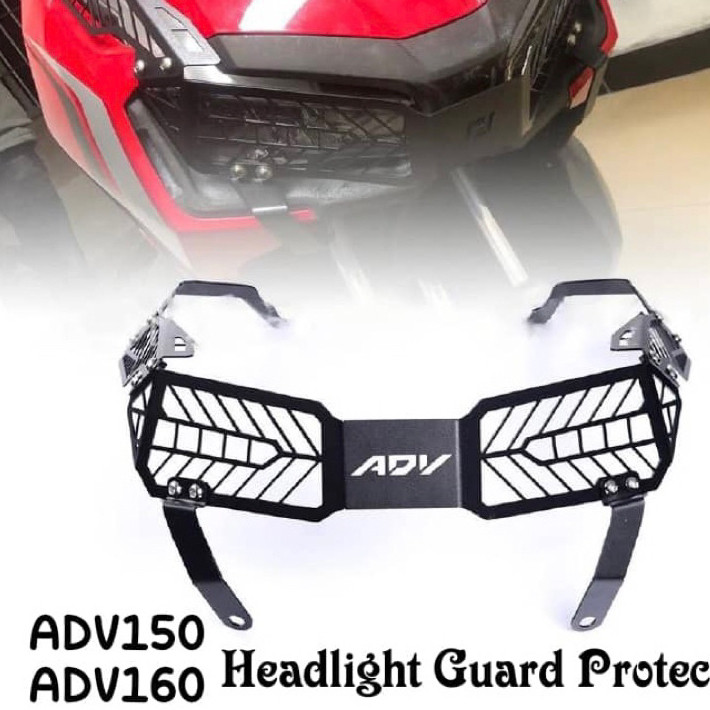 Honda ADV160 ADV150 Front Headlight Front Headlamp Grille Guard Cover ...