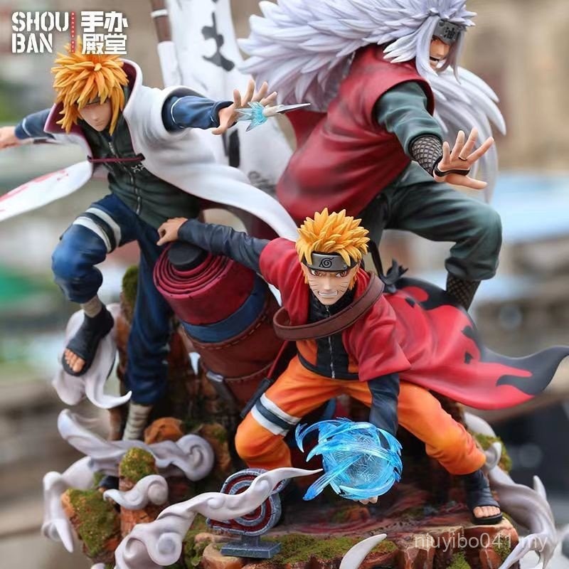 Naruto Garage Kit Uchiha Sasuke Uzumaki Fourth Generation Model ...