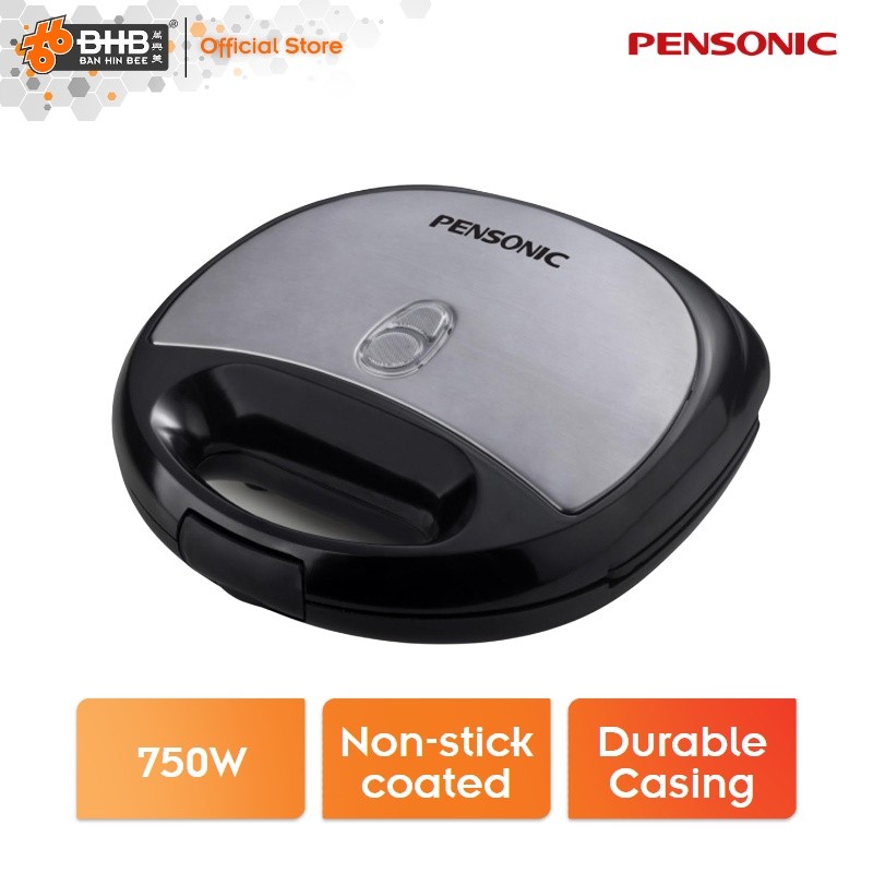 Pensonic PST-9602S Sandwich Toaster Stainless Steel PST9602S | Shopee ...