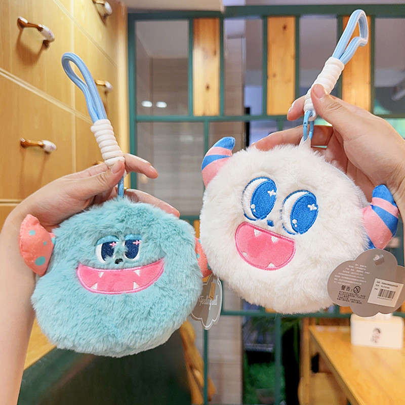 dompet perempuan dompet dompet kecil Little Monster Coin Purse Pendant ...