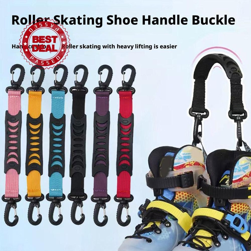 Roller Skate Carry Leash Strap Ski Boots Carrier Portable 2 Pcs Skate ...