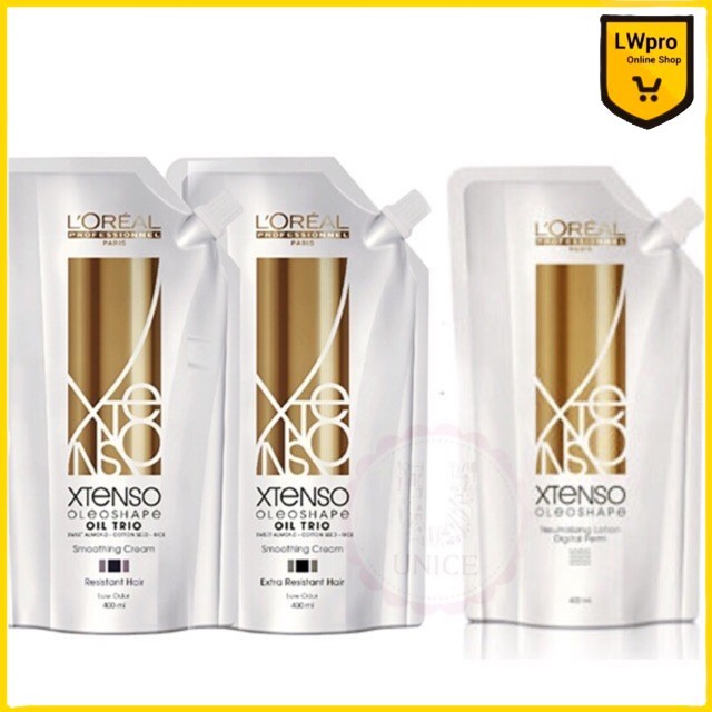 Loreal X-tenso Rebonding Set (400ml Set) | Shopee Malaysia