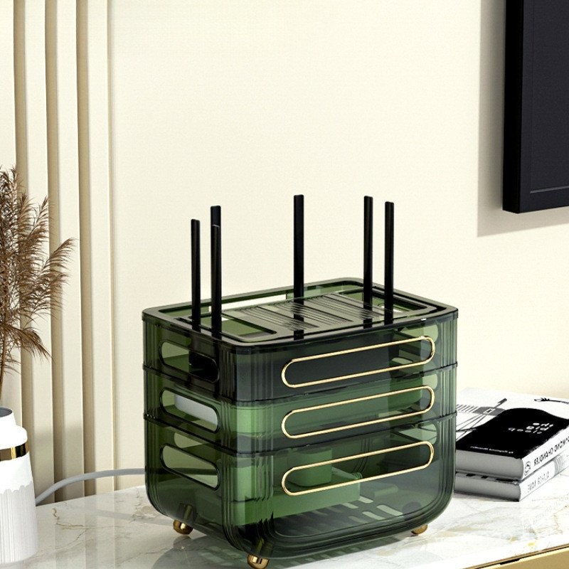 Yunle Router Storage Box Plug-In Board Home TV Drama Desktop wifi Light ...