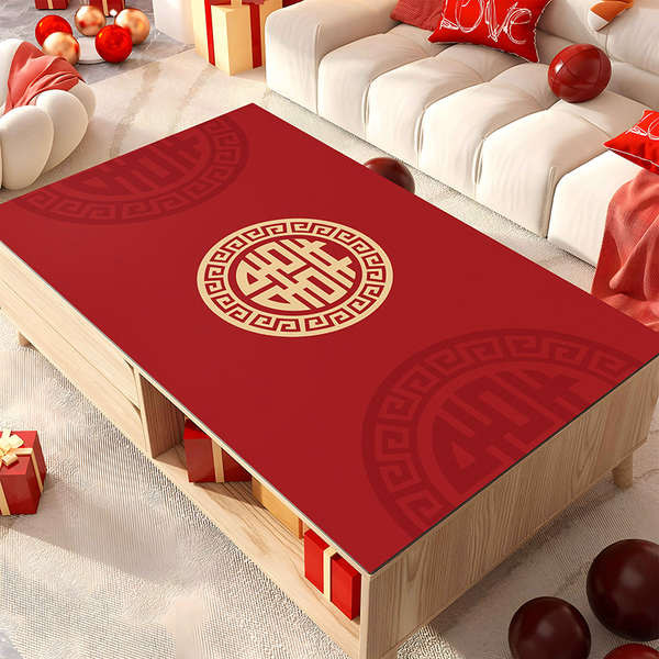 table cloth 6 seater table cloth cny table cloth square Kemewahan ...