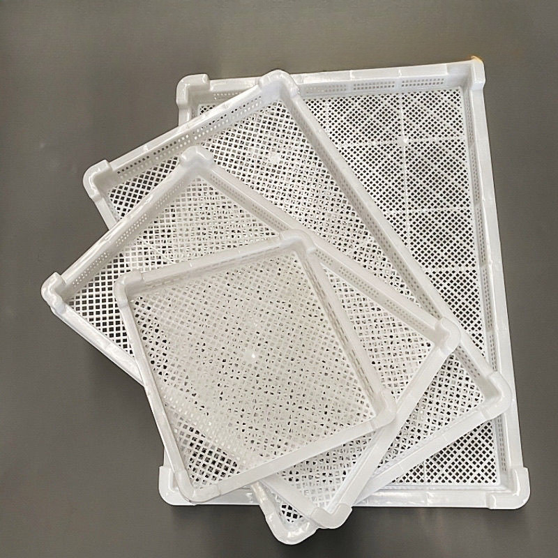 Plastic Single Freezer Rectangular Drying Freezer Thickened Tray ...