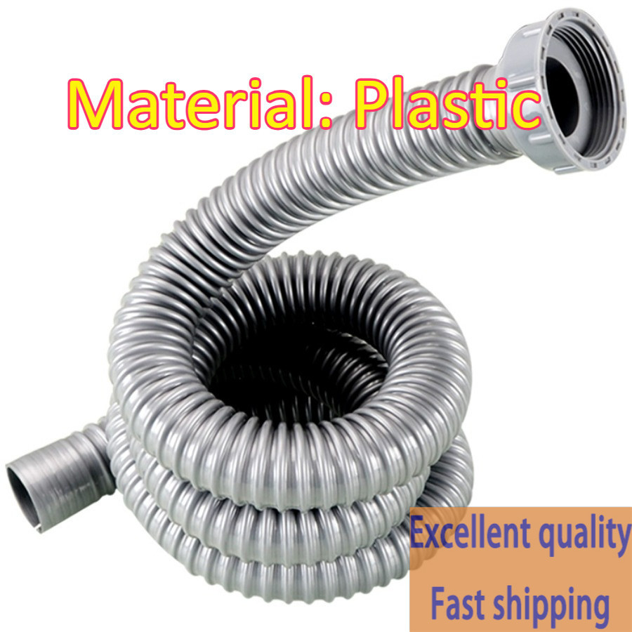 Kitchen Sink Sewer Pipe Extended Single Sink Stainless Steel Vegetable ...