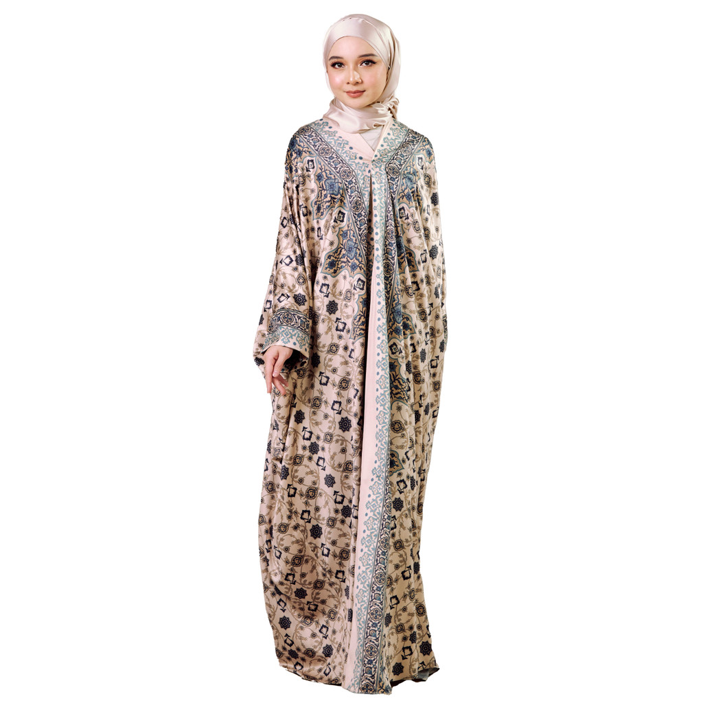Maryam Jubah - Tan By Zefiks | Shopee Malaysia
