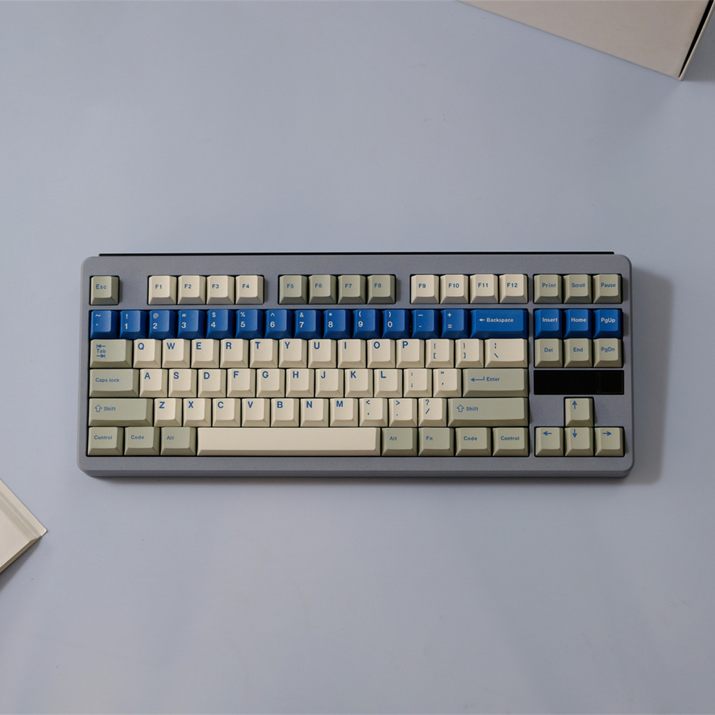 151 Keys Clone GMK Blue Alert Keycaps Cherry Profile PBT Dye ...