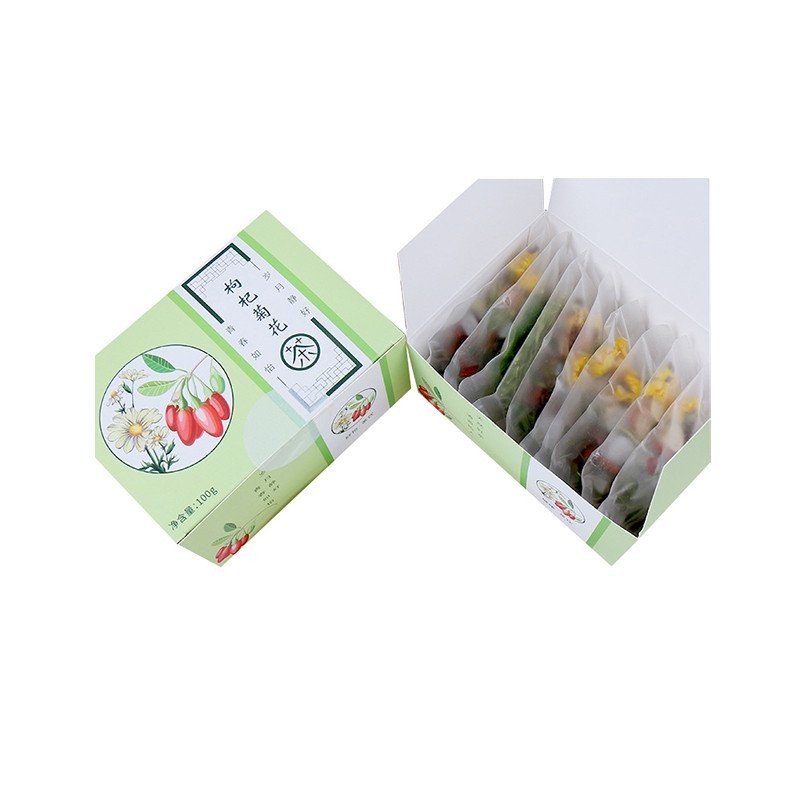 Teh Hao Yi Goji Chrysanthemum 100g Teh Herba Berkotak dengan Daun Buluh ...