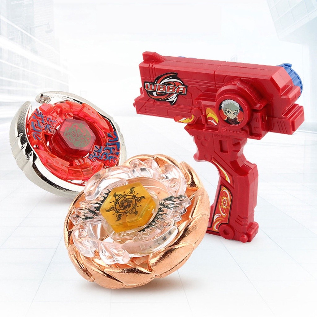 Beyblade Burst Gyro Toy Alloy Assembly Gyro Holster Two-Way Handle Transmitter Two-in-One Boy ...