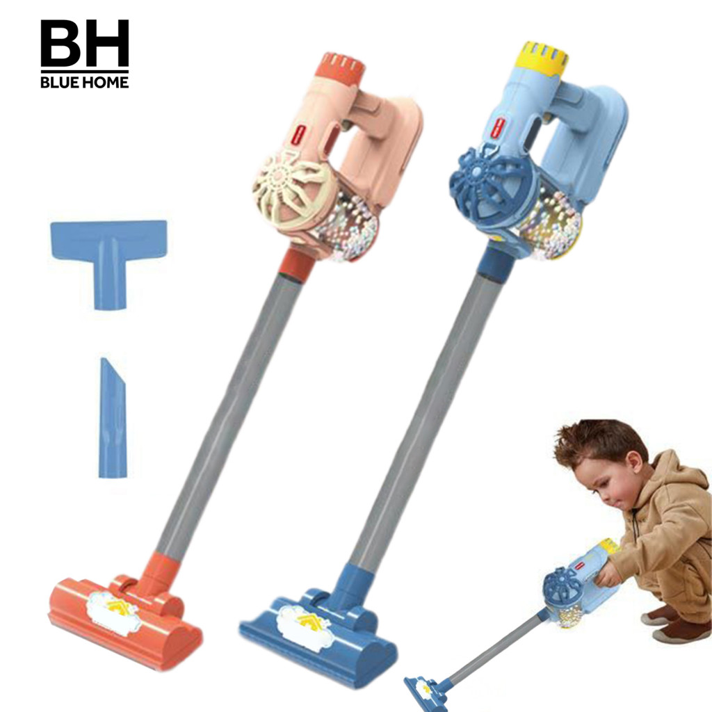 Real Working Vacuum for Kids Toddler Toy Vacuum Set Realistic Cordless ...