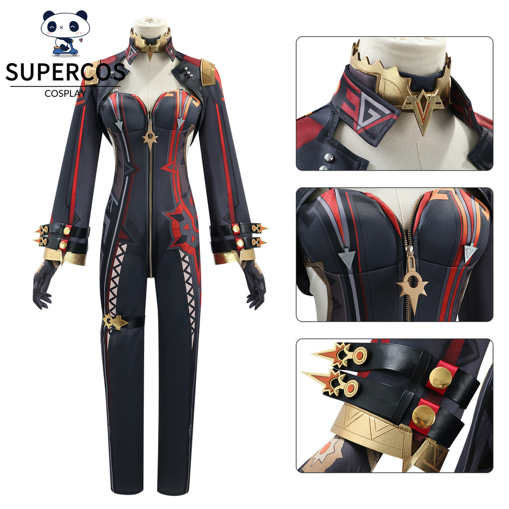 Genshin Impact Mavuika Cosplay Pyro Archon Costume for Halloween ...