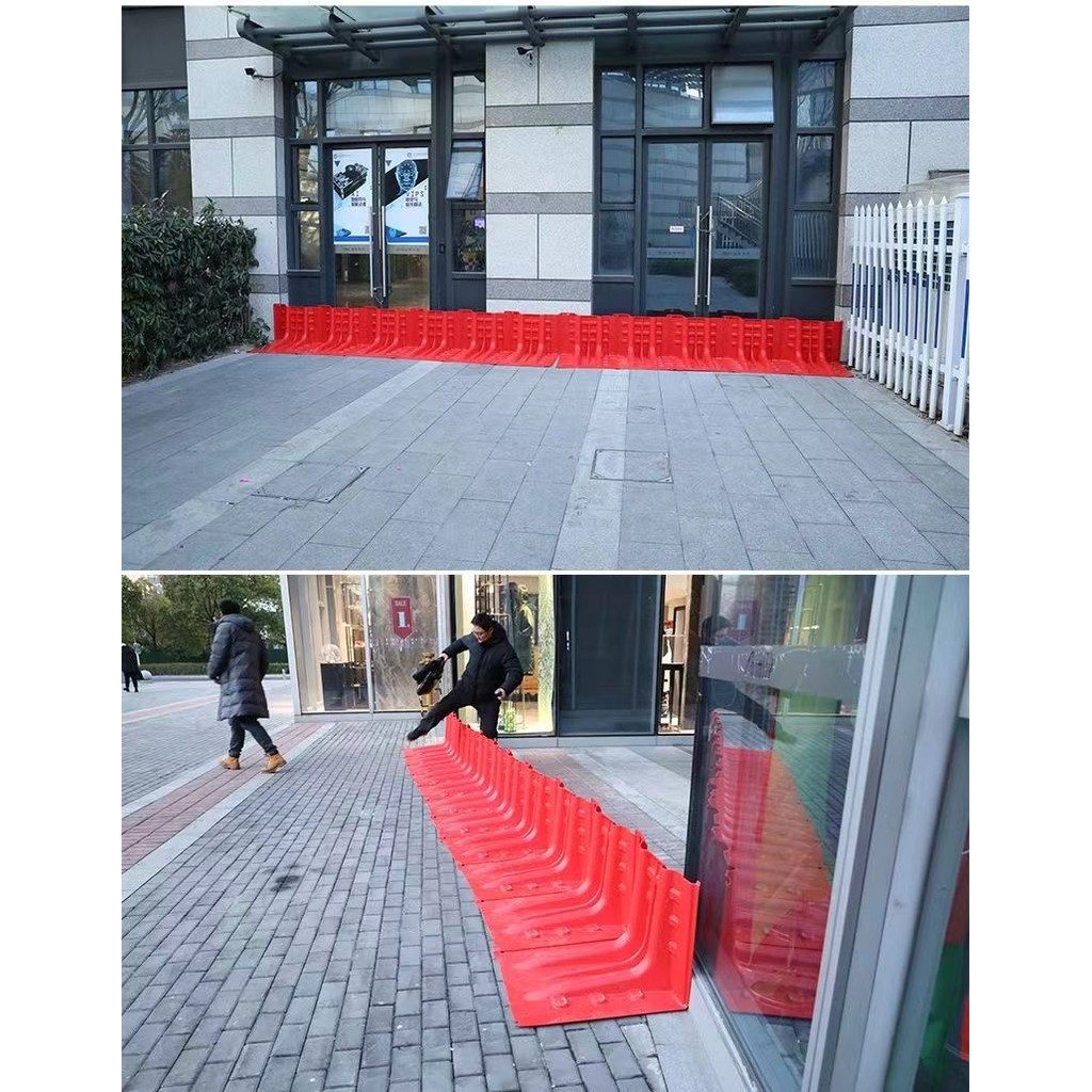 Information protection flood control baffle Emergency ABS plastic water ...