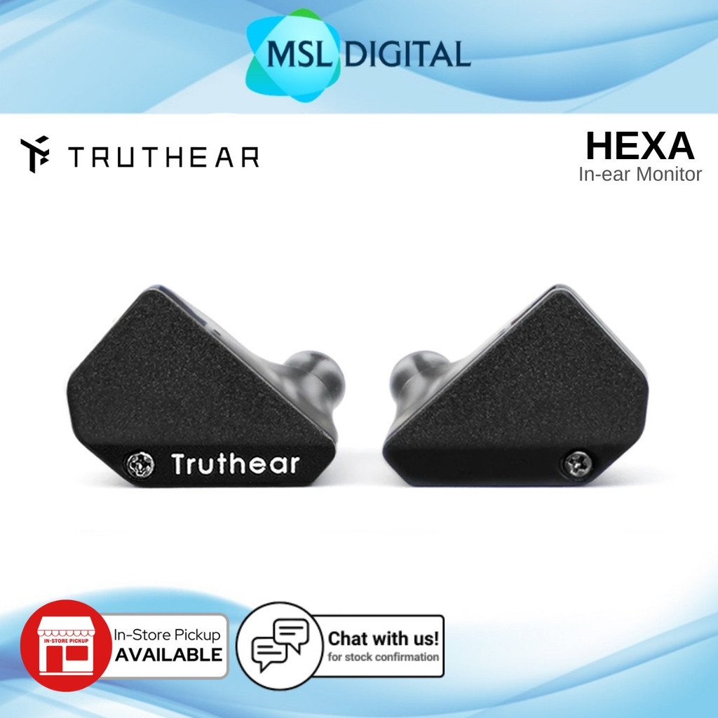 TRUTHEAR HEXA In-ear Monitor | one dynamic driver + three balanced ...