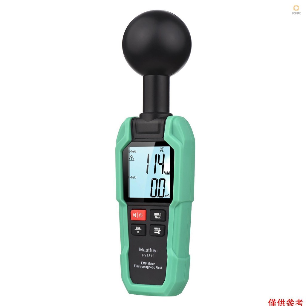 Ado)Mastfuyi EMF Meter Electromagnetic Field Tester High Precision ...