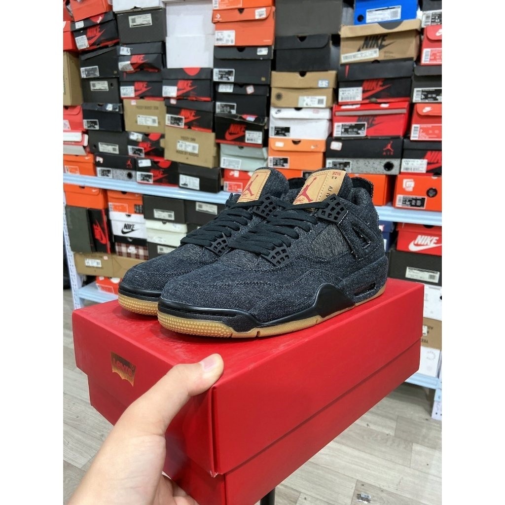 Best price le // vis X Air Jordan 4 retro 'Black denim' ao50/1-001 PX 4 ...