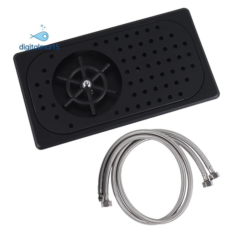 Pitcher Rinser Stainless Steel Bar Glass Rinser for Sink, Cup Washer ...