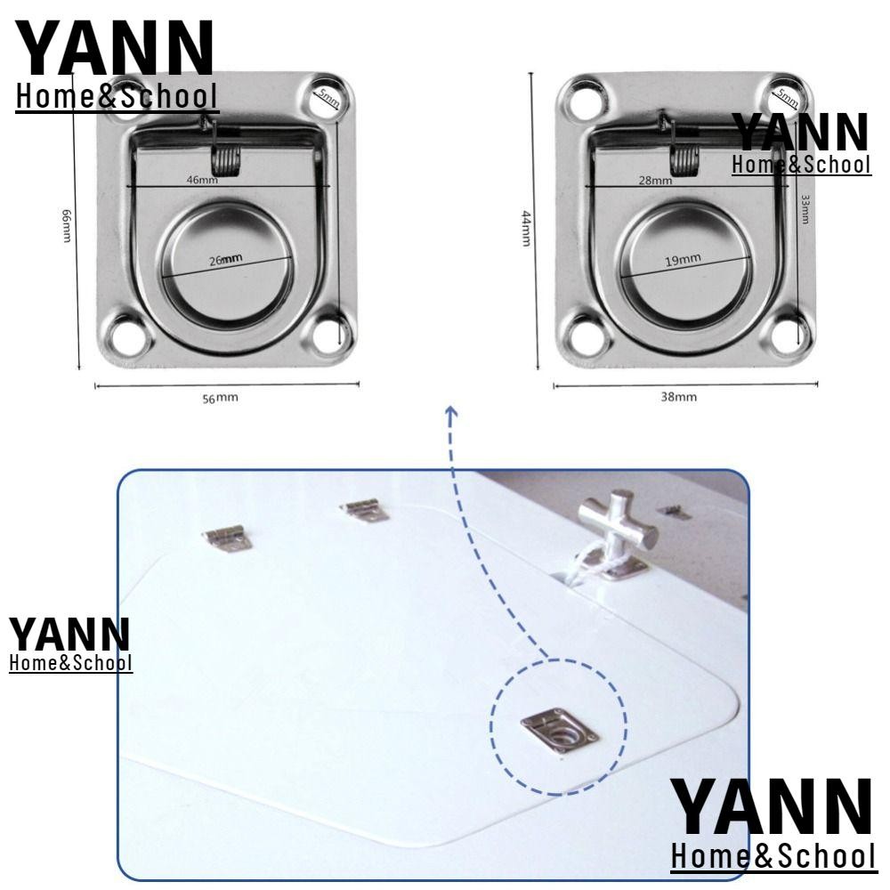 YANN Spring Loaded Pull Handle, Boat Accessories Yachts Boat Recessed ...