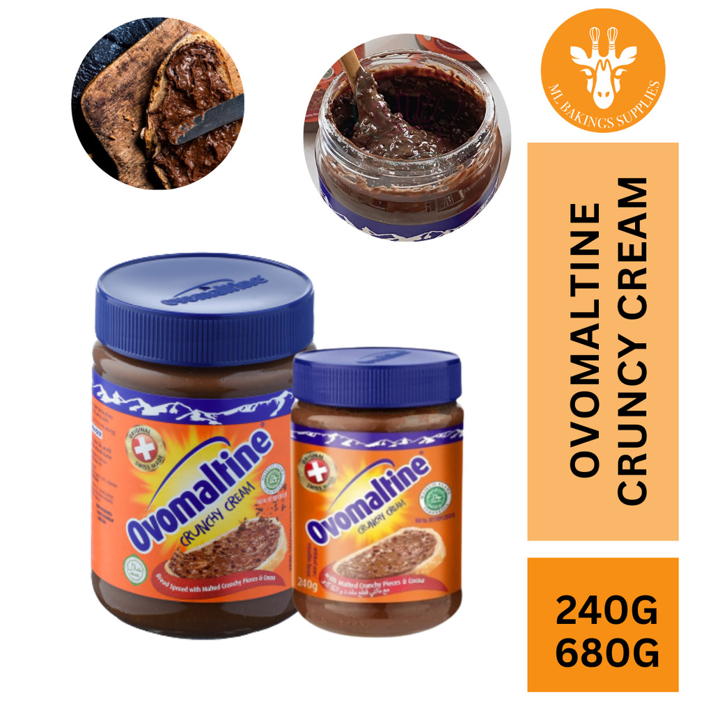 [READY STOCK] Ovomaltine Crunchy Cream 240g & 680g | Shopee Malaysia