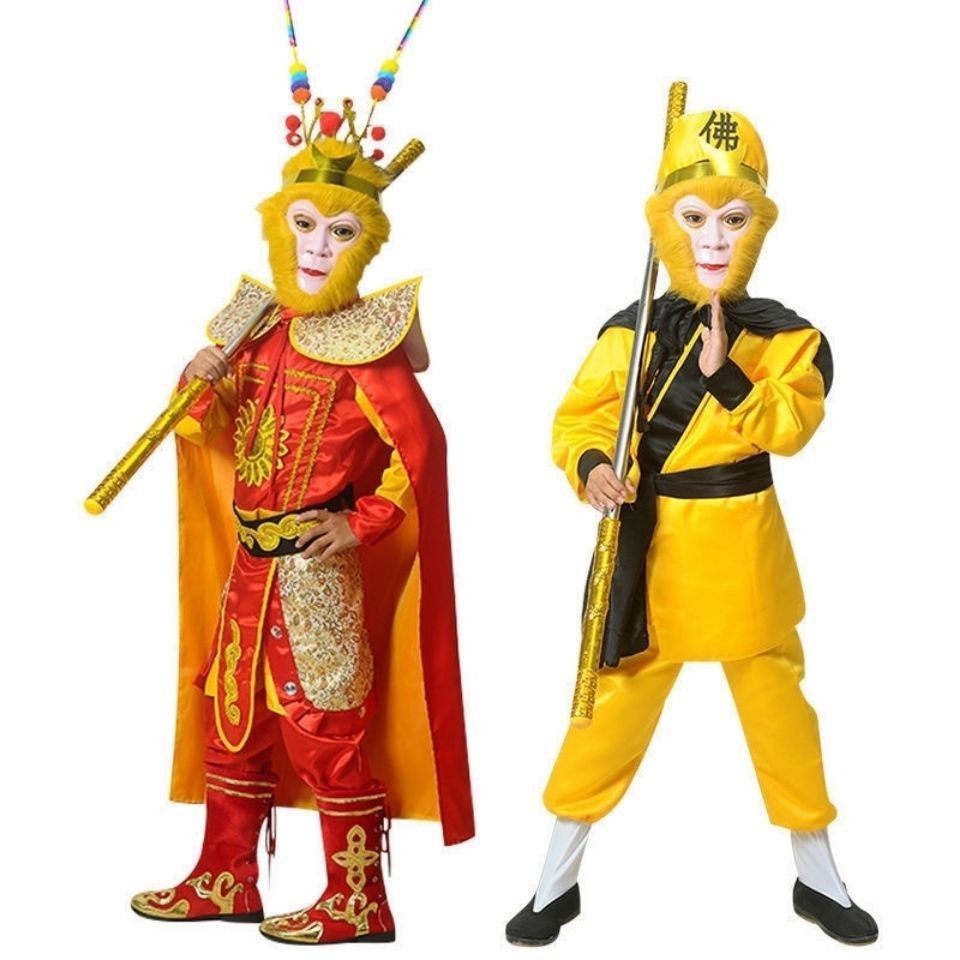 Sun Wukong's clothes are fully matched with the Great Sage Monkey King ...