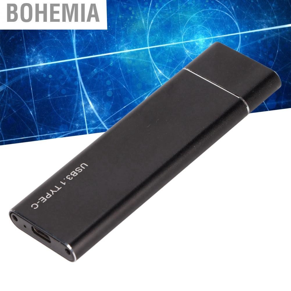 Bohemia Hard Disk Box SSD Enclosure M.2 NGFF PCIE NVMe To USB3.1 10G High Speed for Windows SE ...