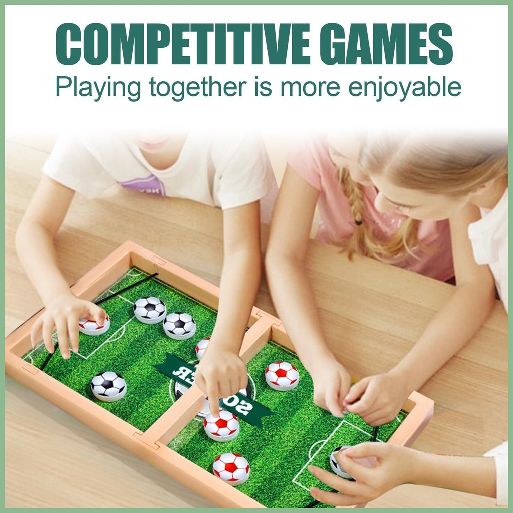Tabletop Soccer Ejection Toy Board Game Sport Indoor Game Educational ...