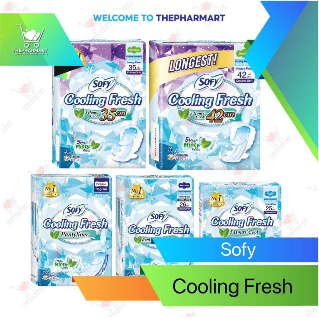 Sofy Cooling Fresh Sanitary Pad | Shopee Malaysia