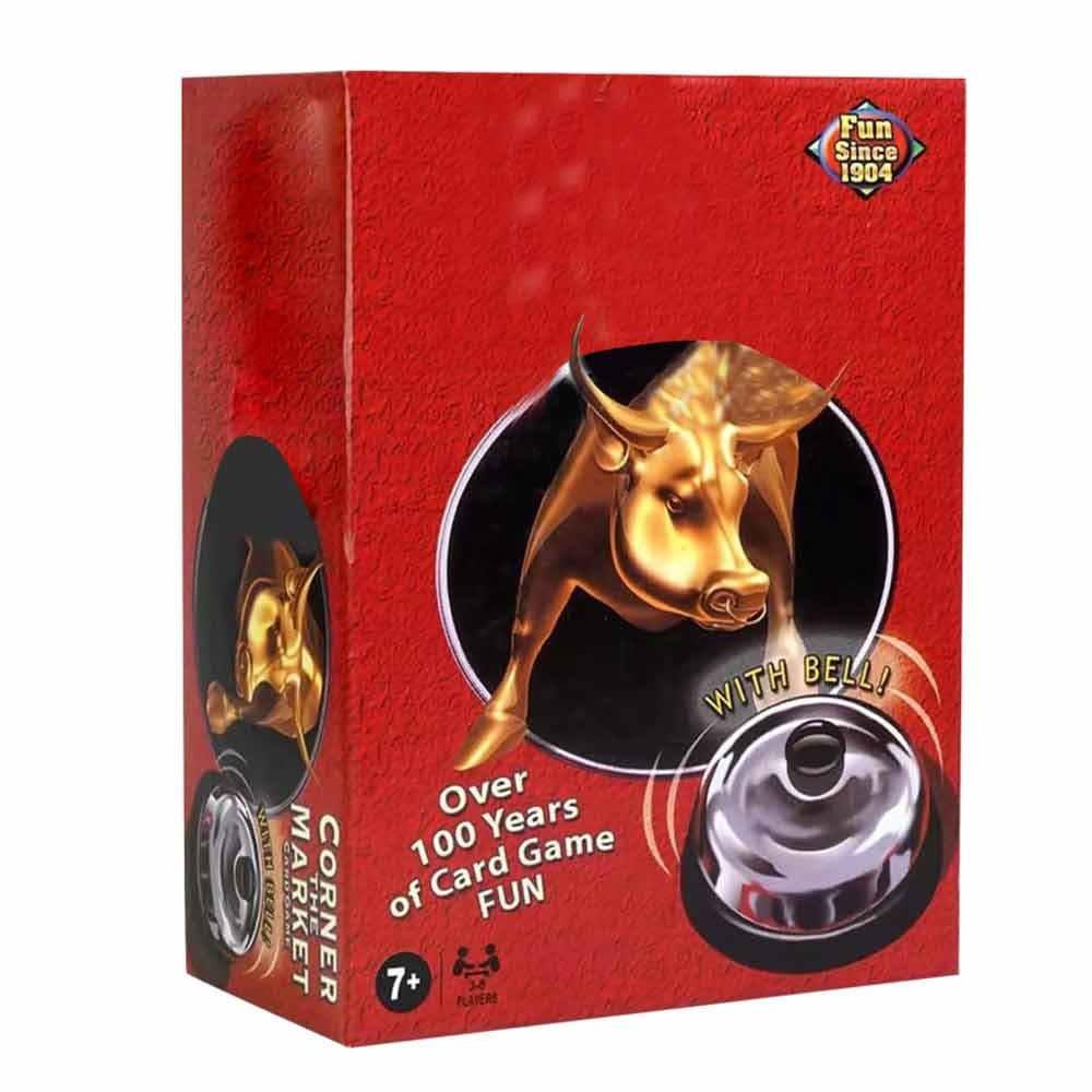 English Card Game Deluxe Pit with Bell Loud and Raucous Party Game ...