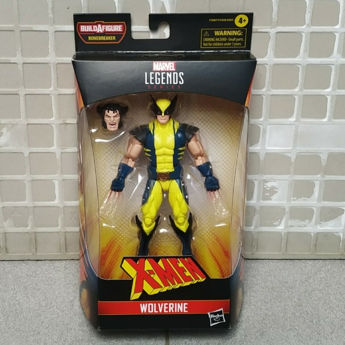 Hasbro MARVEL LEGENDS ASTONISHING X-MEN WOLVERINE BAF BONEBREAKER XMEN ...