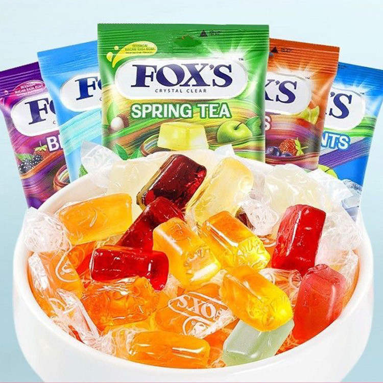Indonesia foxs Crystal Candy Imported Fruit Mint Influencer Candy ...