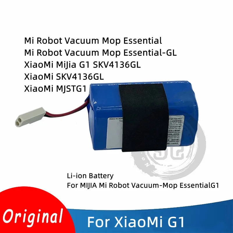 Rechargeable Li-ion Battery for MIJIA Mi Robot Vacuum-Mop Essential G1 ...