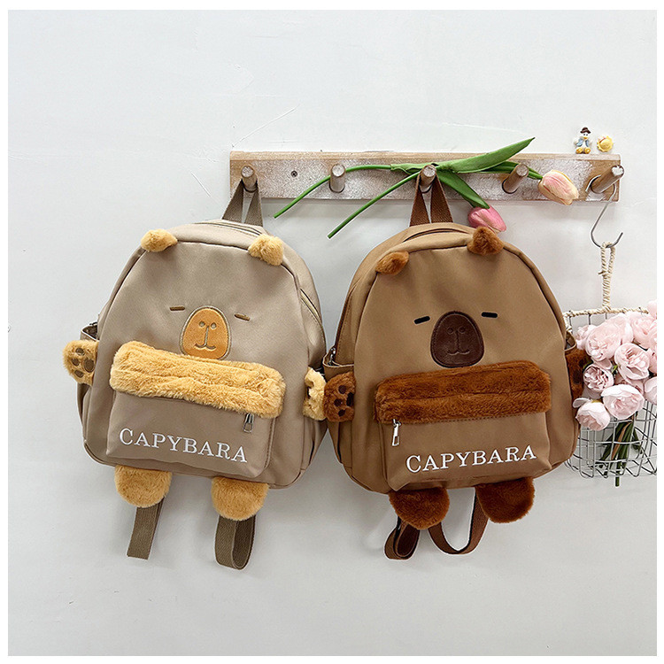 Cartoon Cute Capybara Backpack/New Style Outing Casual Backpack/Fashion ...