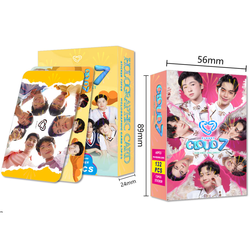 92-124pcs Cloud7 C7 Laser Hologram Photocards Tara Na Louder Filipino ...