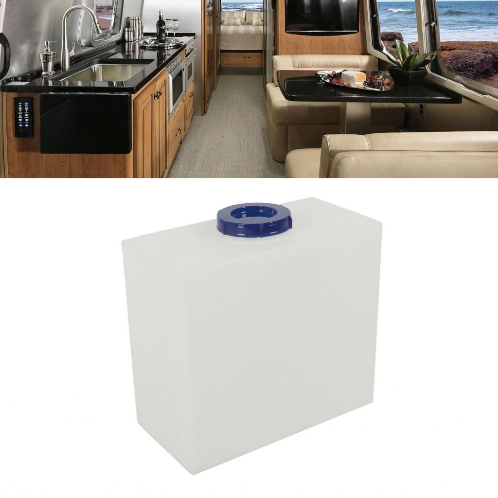 Cloudshop 7 Gallons RV Fresh Water Holding Tank 100mm Inlet Storage ...