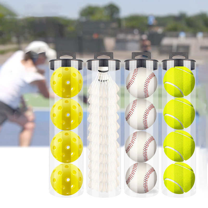 [Prs] Tennis Ball Can Holder Storage Tin Pickleball Bucket Canister ...