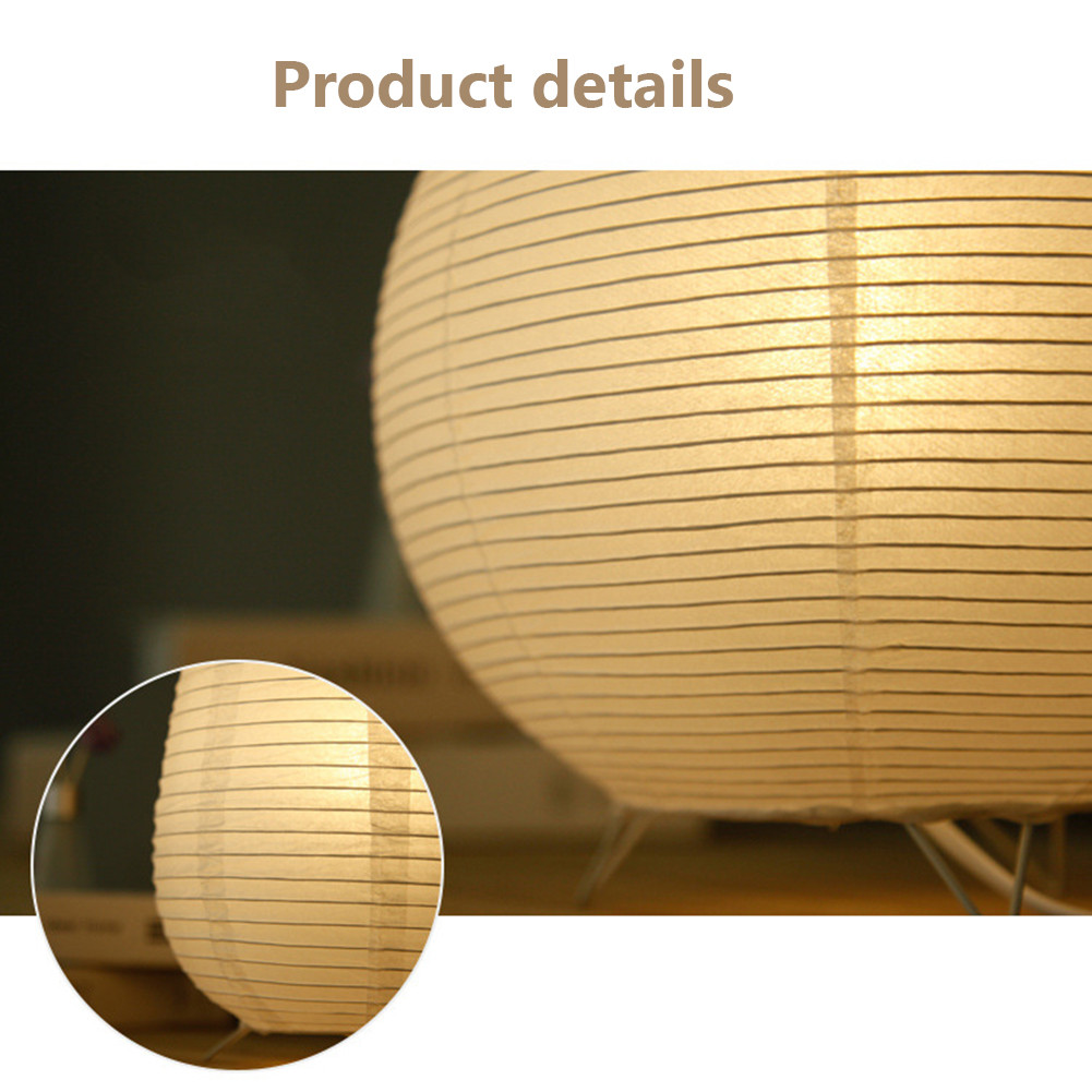 [Ddouble.my] Nordic Paper Lantern Table Lamp Living Room Study Bedroom ...
