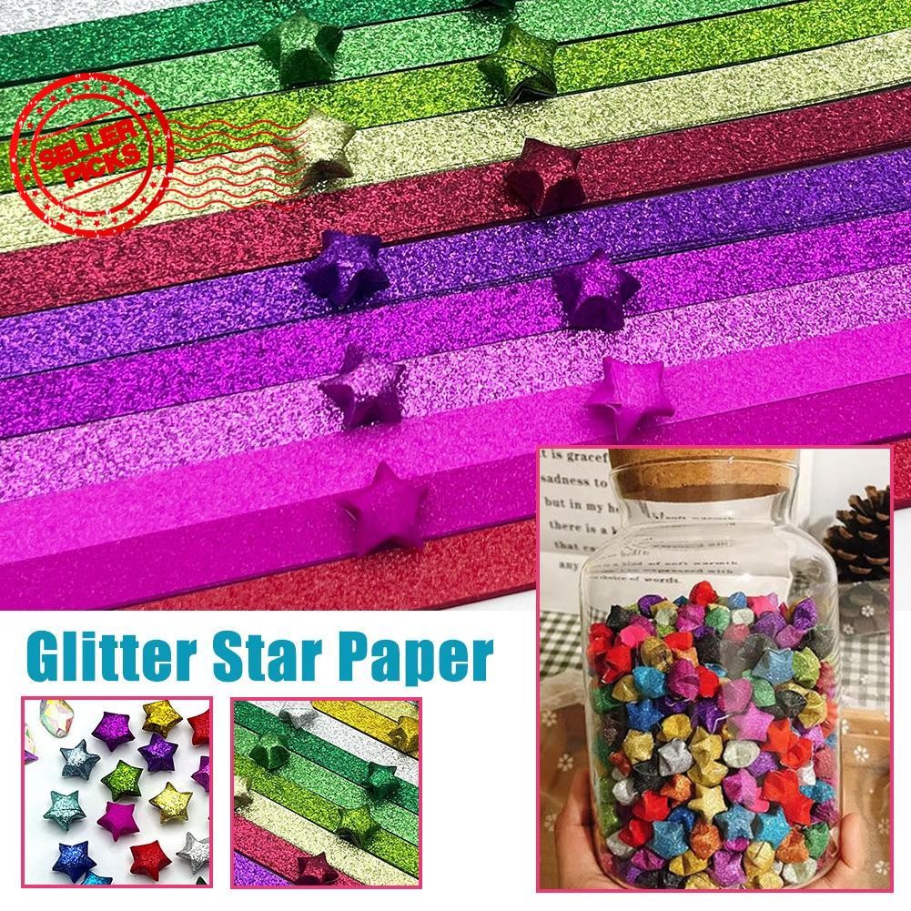 360 Sheets/package Sparkling Star Paper Sparkling Powder Handmade ...