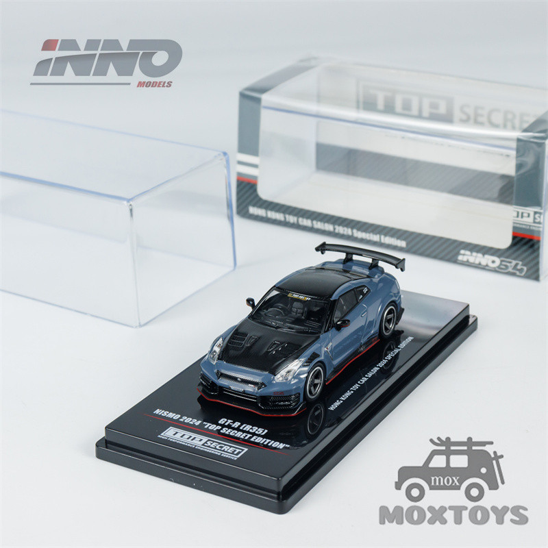 INNO 1:64 GT-R (R35) NISMO HK Toy Car Salon 2024 Diecast Model Car ...